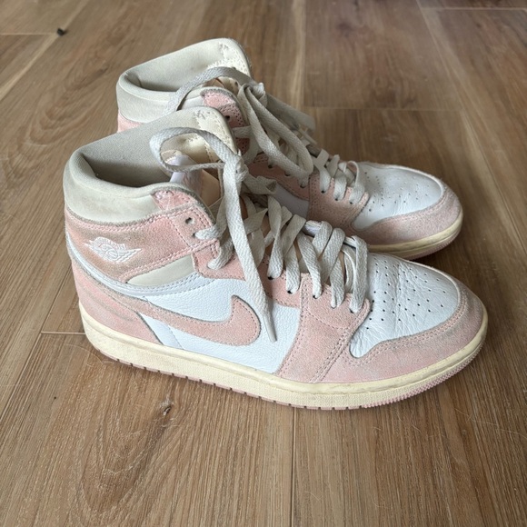 Nike | Shoes | Nike Air Jordan Retro High Womens Washed Pink ...